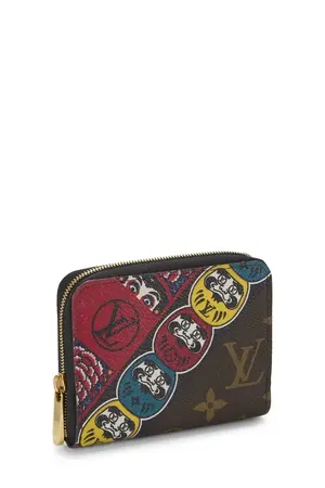 LOUIS VUITTON Monogram Canvas Kabuki Zippy Coin Purse