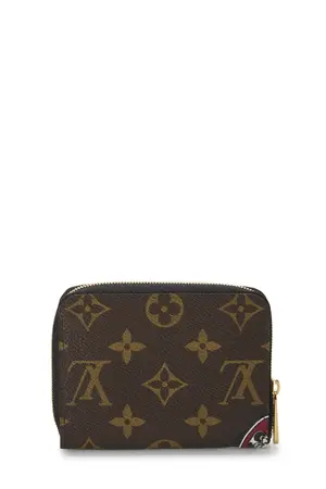 LOUIS VUITTON Monogram Canvas Kabuki Zippy Coin Purse