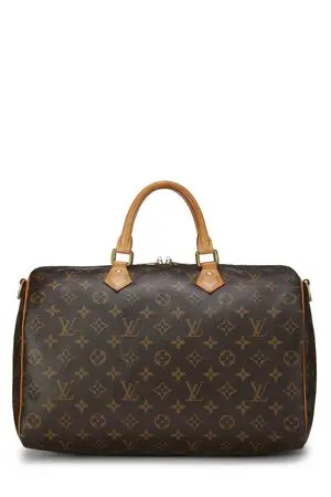 LOUIS VUITTON Speedy Bandouliere 35 Monogram Canvas Bag