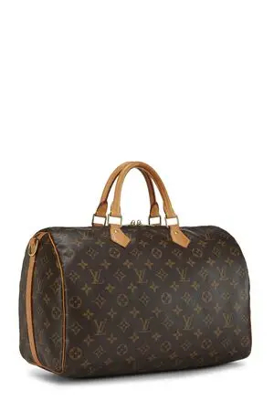 LOUIS VUITTON Speedy Bandouliere 35 Monogram Canvas Bag