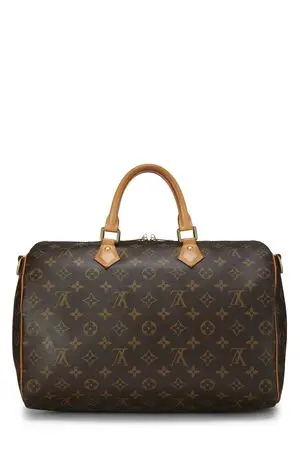 LOUIS VUITTON Speedy Bandouliere 35 Monogram Canvas Bag