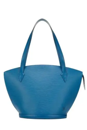 LOUIS VUITTON Epi St Jacques Shopping Tote - Blue