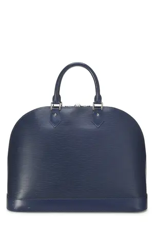 LOUIS VUITTON Myrtille Blue Epi Alma