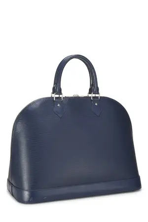 LOUIS VUITTON Myrtille Blue Epi Alma