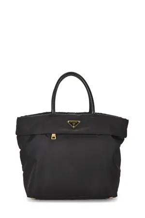 Prada Convertible Tote Bag - Black