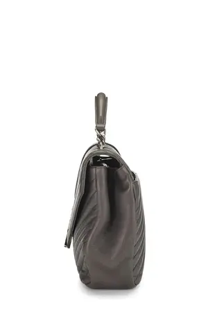 Saint Laurent Chevron Leather College