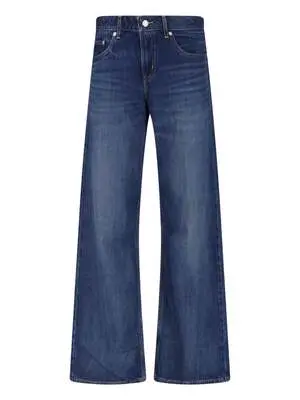 LEVI'S STRAUSS High-rise Wide-leg Jeans - Blue