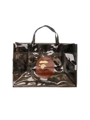 A BATHING APE 100% Pvc Tote Bag - Black