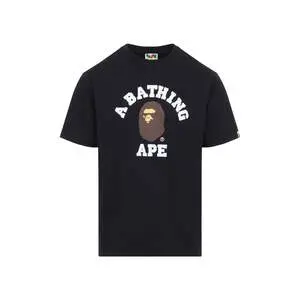 A BATHING APE Bape Camo Ape Graphic T-Shirt Black