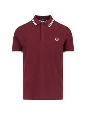 Comme Des Garçons Comme Des Garcons Short Sleeve Polo Shirt Red