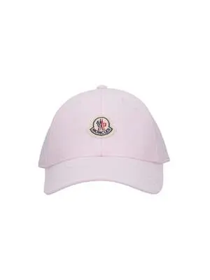 Moncler Logo Baseball Cap - Pink