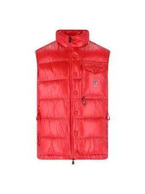 Moncler Puffer Vest - Red