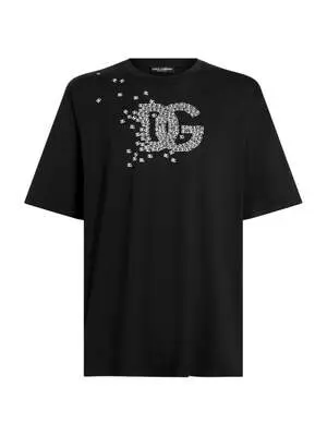 Dolce & Gabbana 100% Cotton T-shirt - Black