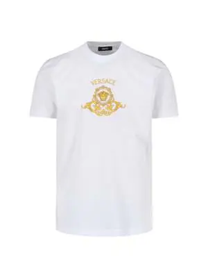 Versace Lightweight Natural Cotton T-shirt For