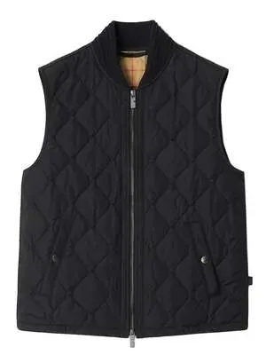 Burberry Quilted Nylon Gilet - Black