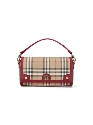 Burberry Textured Shoulder Bag - Beige