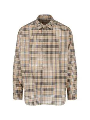 Burberry Classic 100% Cotton Shirt - Beige