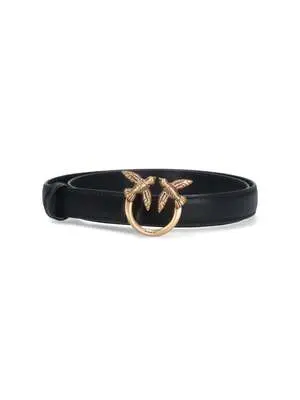 Pinko 100% Leather Belt For - Black