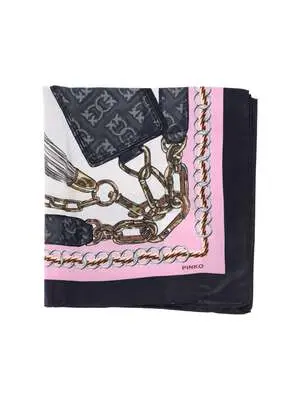 Pinko Luxurious Viscose-silk Scarf For
