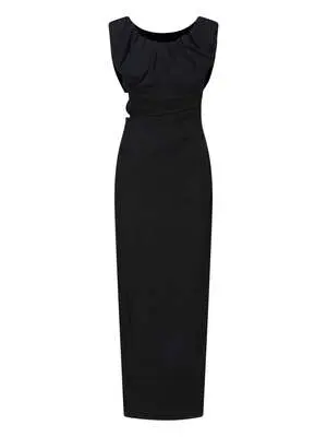 VIVIENNE WESTWOOD Sleeveless Draped Maxi Dress