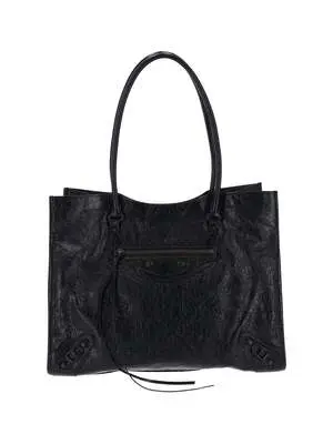 Balenciaga Sleek Lamb Leather Mini Shoulder Bag