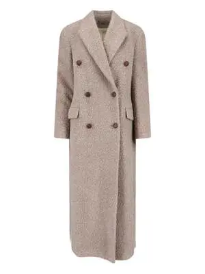 GOLDEN GOOSE Double-breasted Long Coat