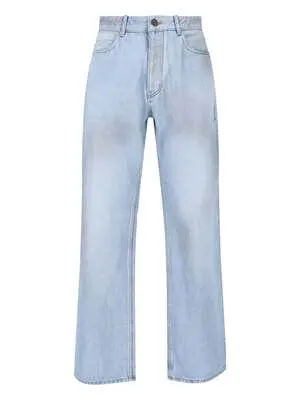 Balenciaga High-waist Wide-leg Jeans