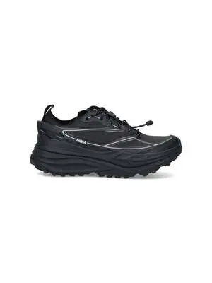 HOKA® Synthetic & Textile Sneaker - Black