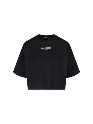 Balmain Cut Out T-shirts For Women