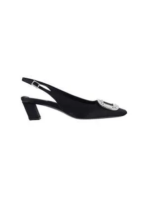 Roger Vivier Embellished Slingback Heels