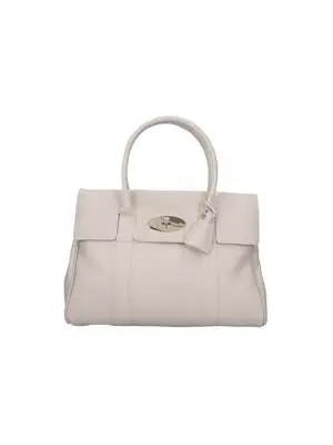 Mulberry Leather Handbag - White