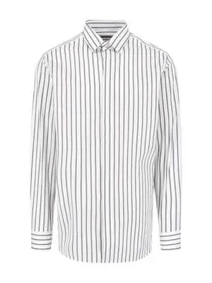 TOM FORD Cotton Button-down Shirt With Mother-of-pearl Buttons