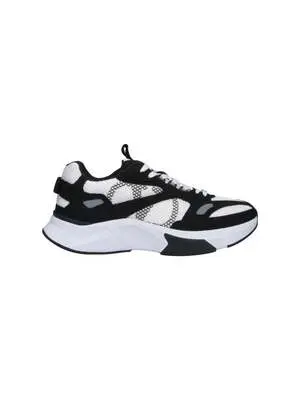 Valentino Garavani Tech-sport Sneakers With Performance Knit And Polyurethane Blend - White