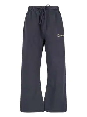 Fear Of God 100% Cotton Trousers - Black