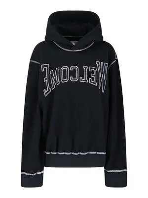 Maison Margiela Layered Sweatshirts Hoodies For Women
