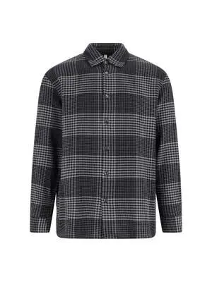 SUNFLOWER Cotton-cashmere Shirt - Grey