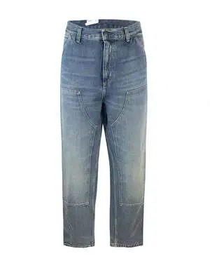 Carhartt Work In Progress Wide-leg Carpenter Jeans - Blue