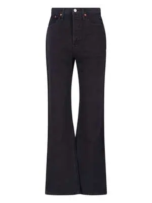 RE/DONE High-rise Flare Jeans