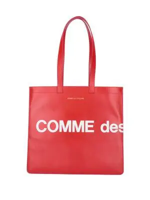 Comme Des Garçons Leather Wallet - Red