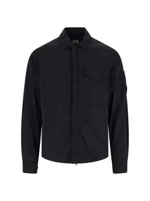 C.P. COMPANY C. P. Company 100% Polyamide Utility Shirt - Black