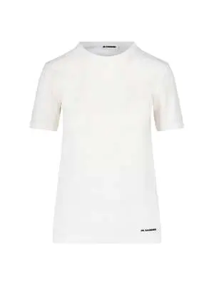JIL SANDER Crewneck T-shirt - White