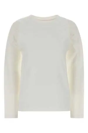 JIL SANDER Jil Sander Women's 100% Cotton T-Shirt White