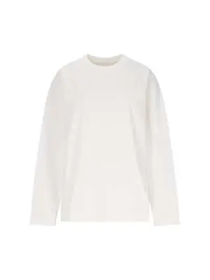 JIL SANDER Logo Cotton Long Sleeve T-shirt