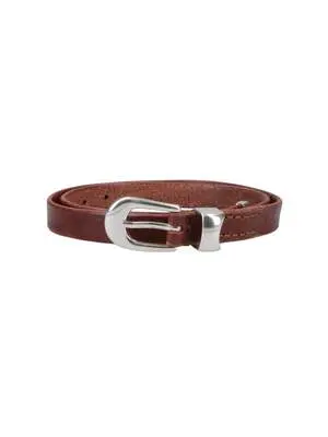 Our Legacy Premium % Cow Leather Belt - Brown