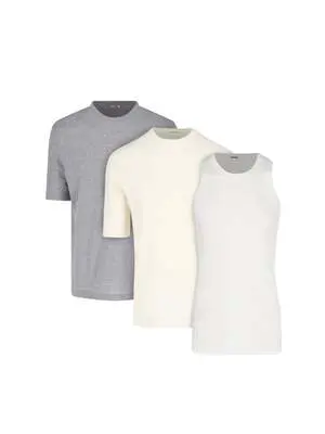 JIL SANDER 100% Cotton T-shirt - Multicolour