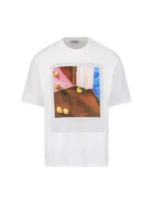 JIL SANDER 100% Cotton T-shirt - White