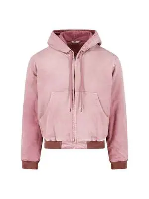 Auralee Hooded Zip-up Jacket