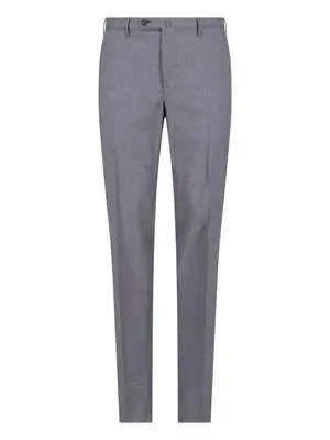 Incotex 100% Virgin Wool Trousers - Grey