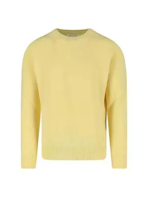 JIL SANDER Soft Wool-cashmere Sweater For - Yellow