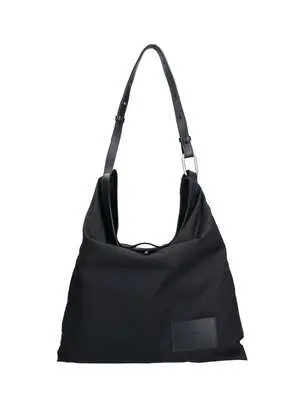 JIL SANDER Polyamide Mini Bag With Bovine Leather Trim - Black